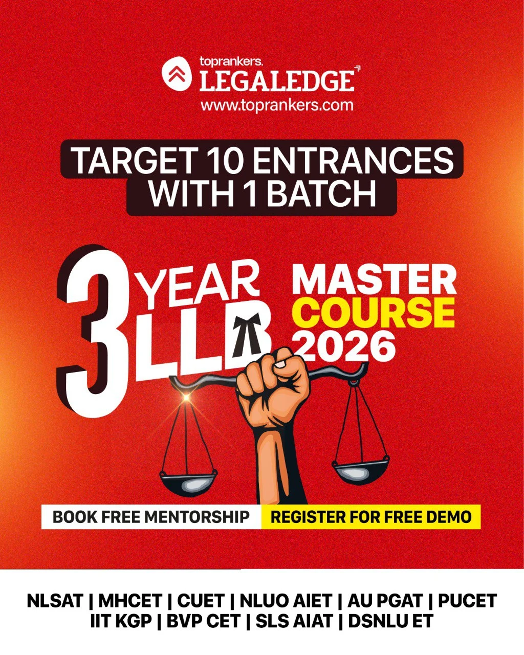 How To Prepare for CNLU 3 year LLB in 15 days [Prep Strategy]