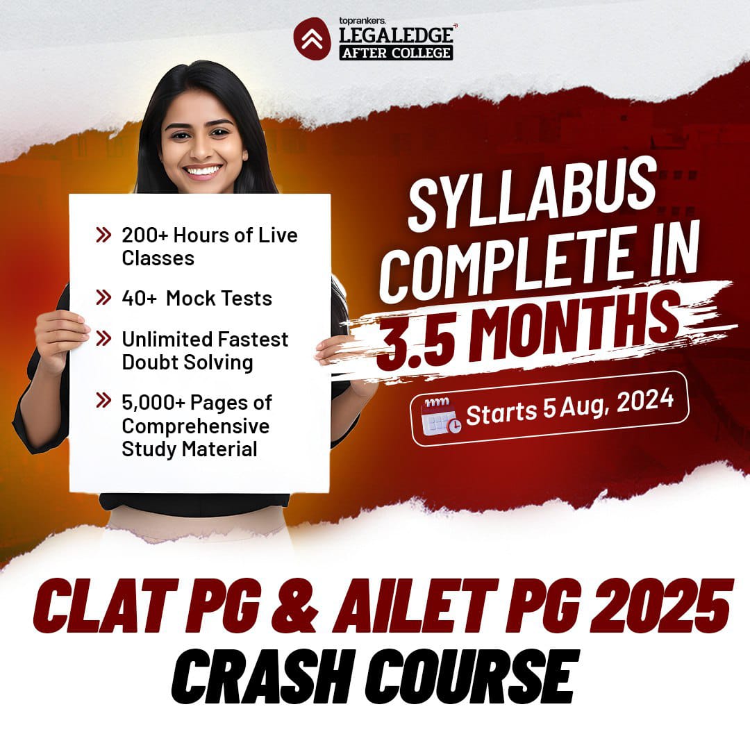 CLAT PG Online Coaching 2025 [CLAT LLM Coaching] by LegalEdge