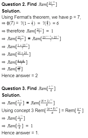 IPMAT Aptitude Questions based on Remainders & Answers
