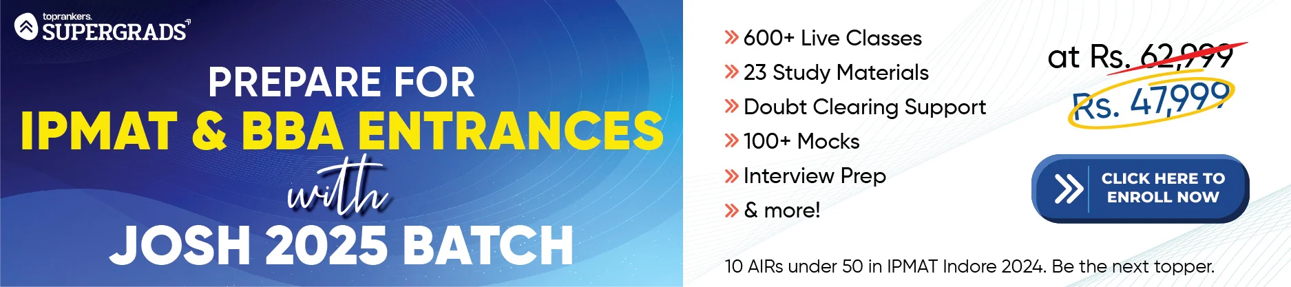 IPMAT Fee Structure 2026: IIM Wise Full Breakdown
