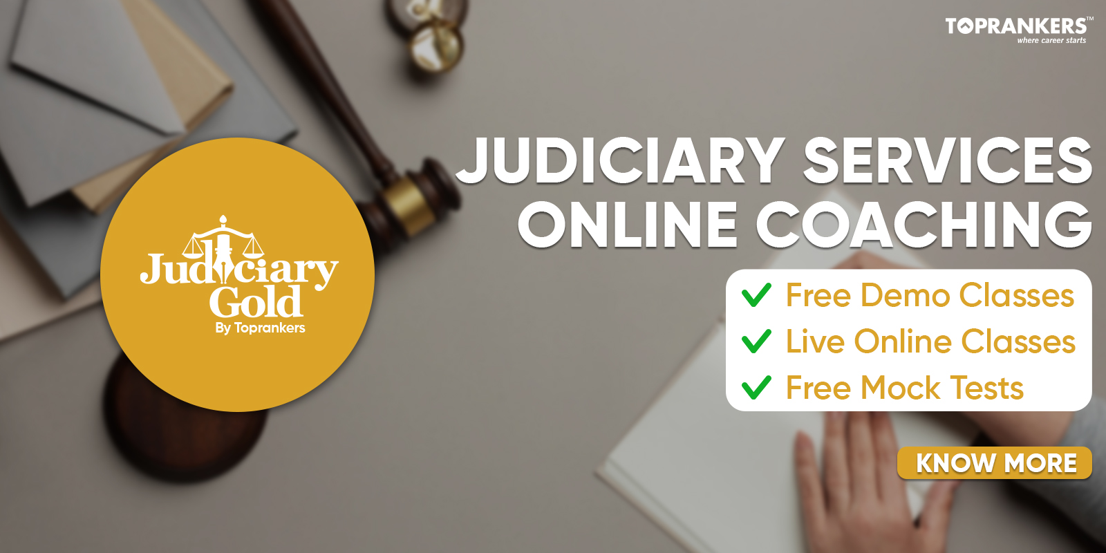 Best Judiciary Coaching In Indore 2024 by Judiciary Gold